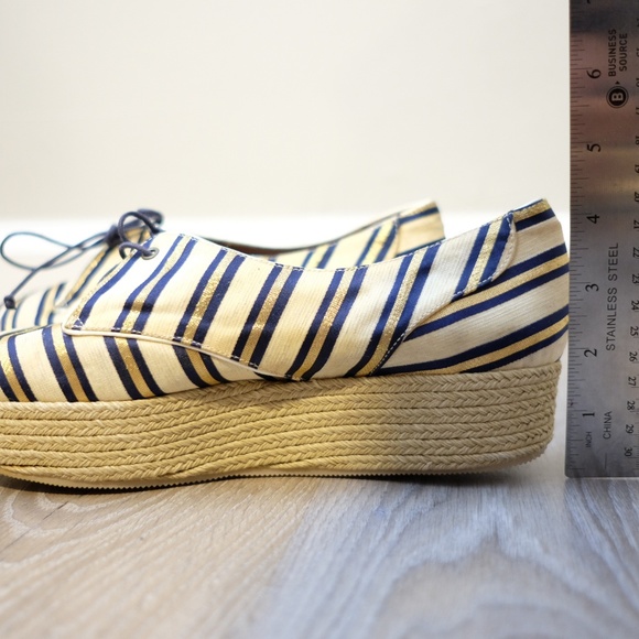 Shoes | Tabitha Simmons Striped Espadrilles | Poshmark